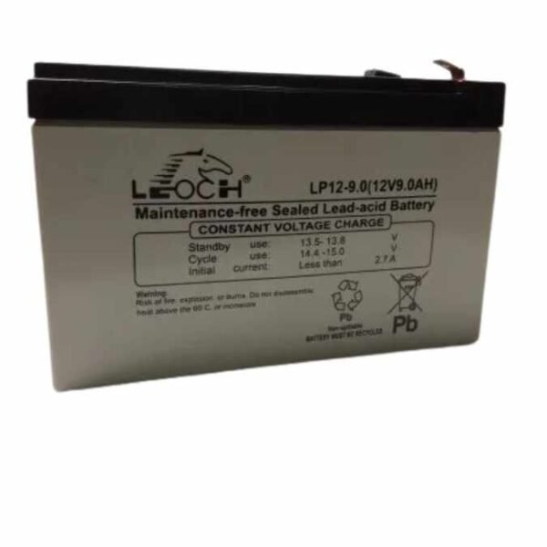 Leoch LP12-9 12v 9ah Lead Acid Battery - Battery Source