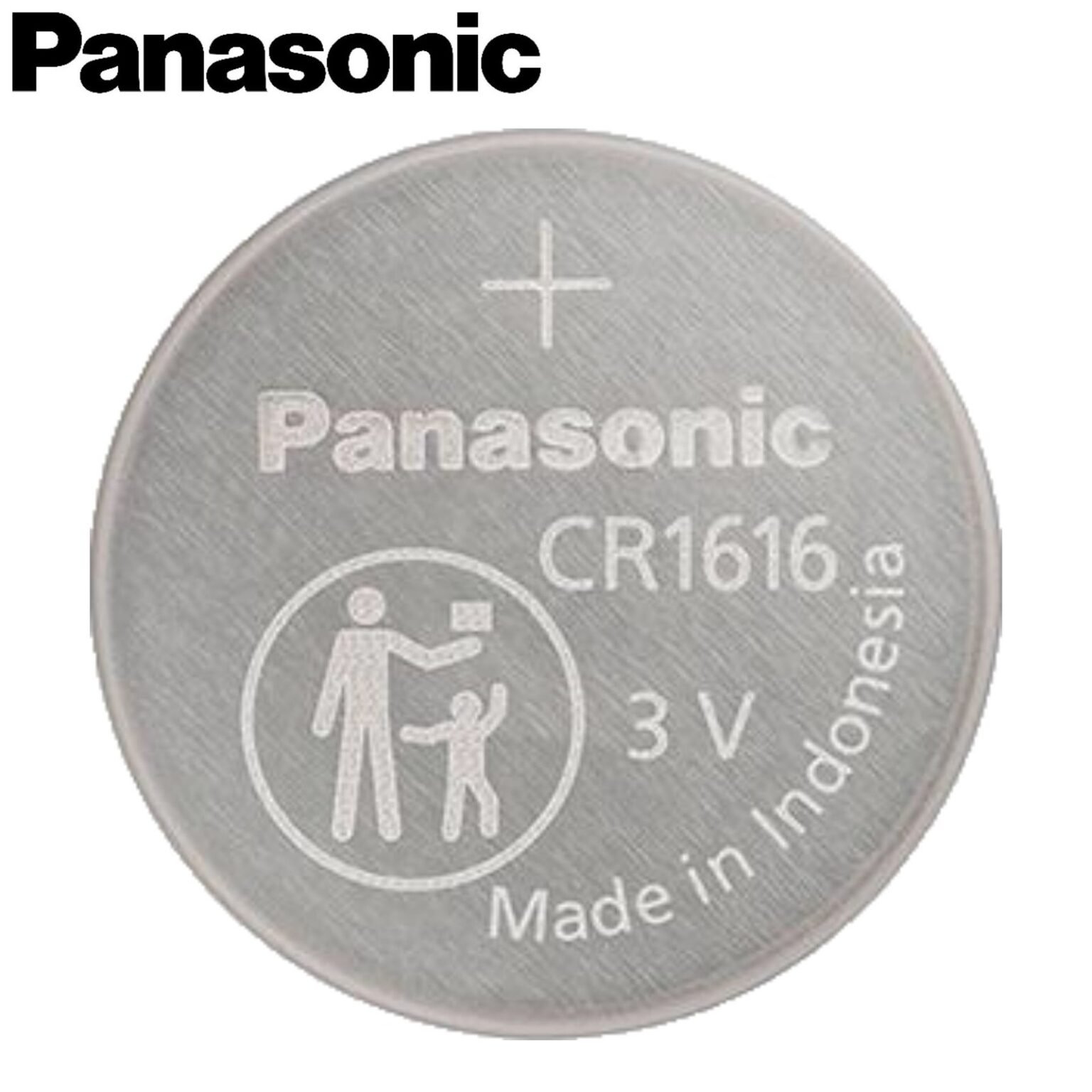Panasonic cr1616 3v lithium button cell (5 pc) - Battery Source